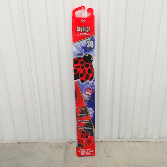 Sky Bugz | Toys | Sky Bugz Large Lady Bug Kite Nip 3 Wingspan | Poshmark
